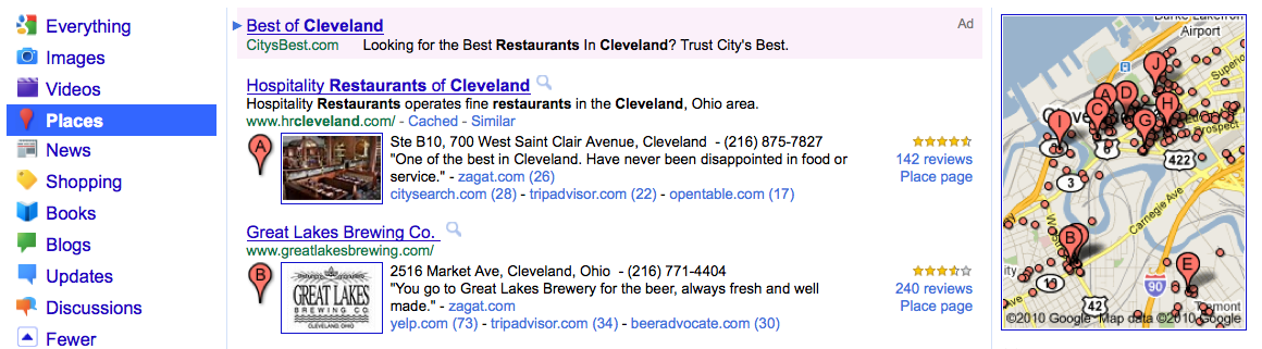 How to Optimize for Google's New Places Search